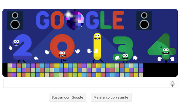 Google despide el 2013 con un doodle muy ‘animado’