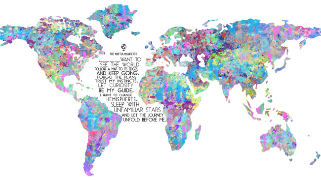 “Maptia: el mapa más hermoso del mundo”