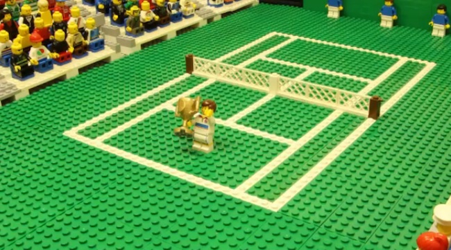 La victoria de Murray en Lego