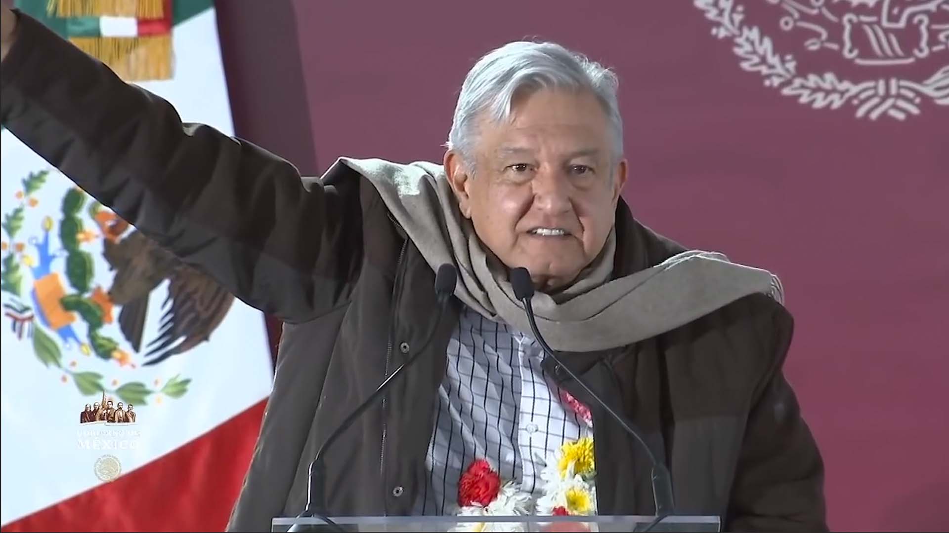 AMLO dice: “Fuchi, caca”