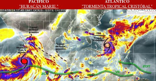 Huracán Marie asciende a categoría V