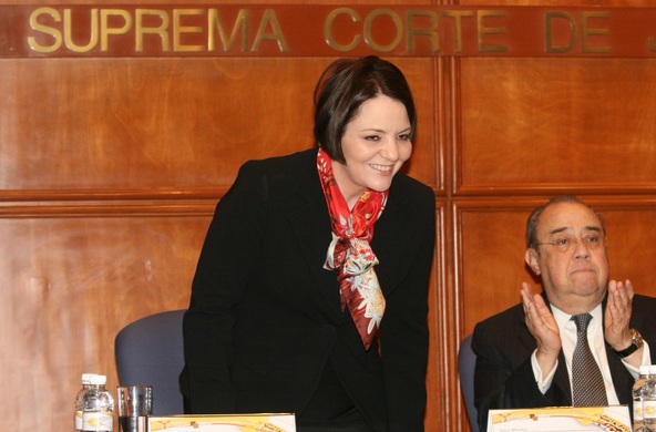 Y la mujer del año es: la magistrada Ma. del Carmen Alanís