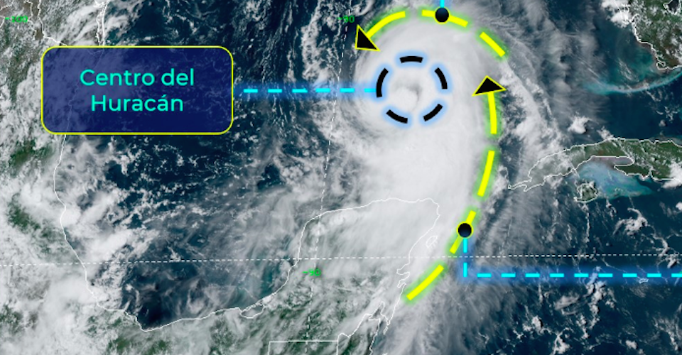 Huracán a la vista: Laura ya es categoría 4 y provocará fuertes lluvias