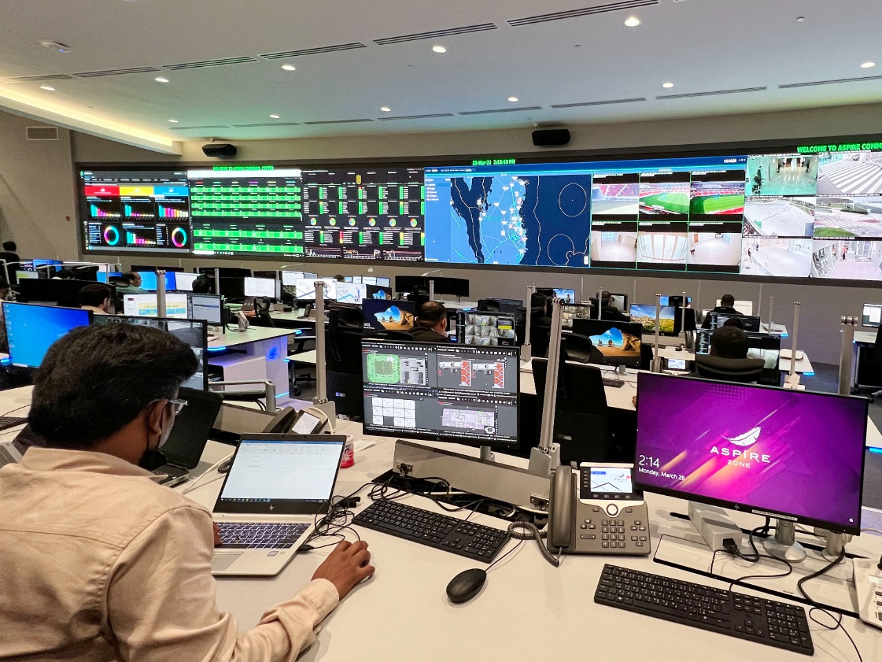 El innovador centro de control que *conectará todos los estadios en ...