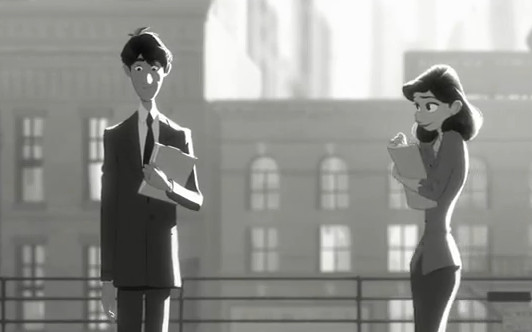 Paperman, un corto de Óscar