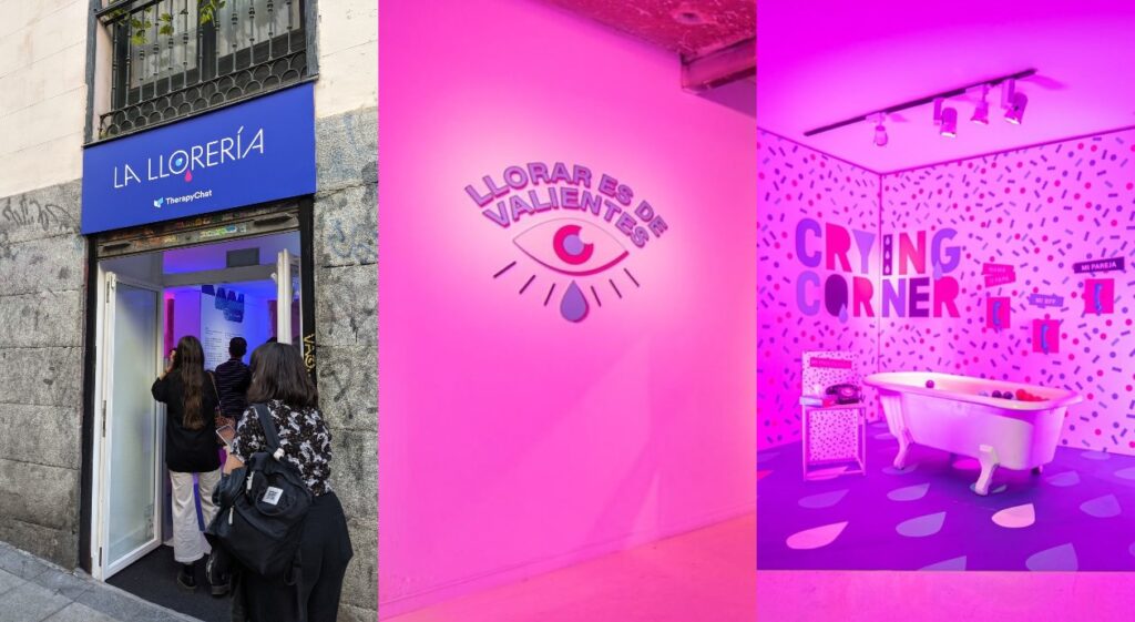 ¡Échate una lagrimita! *En Madrid ya existe La Llorería*, un espacio ...