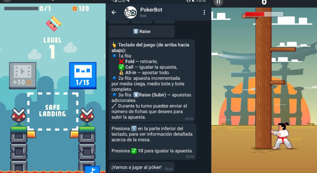 Juegos, bots y *cosas chidas que puedes hacer en Telegram*