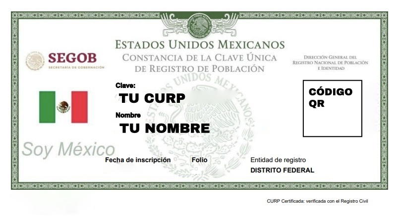 *La CURP Certificada sí existe* y así la puedes sacar fácilmente