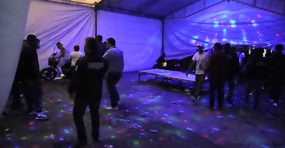 Autoridades de Ecatepec ‘desmantelan’ fiestas de jóvenes en vía pública ...