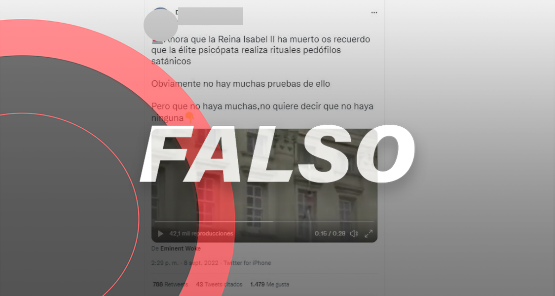 Este video de una persona escapando del Palacio de Buckingham es una ...