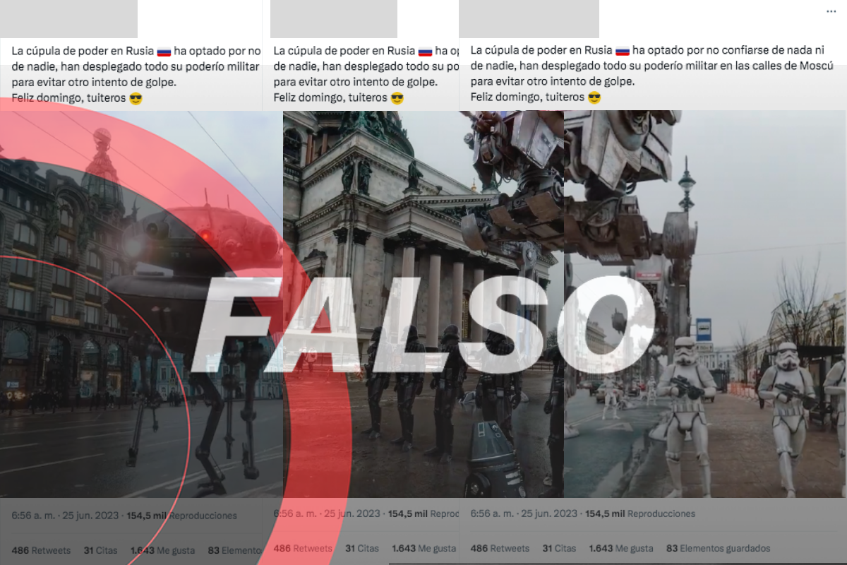 ¿Rusia presume su poder militar en Moscú? No, es una animación con ...