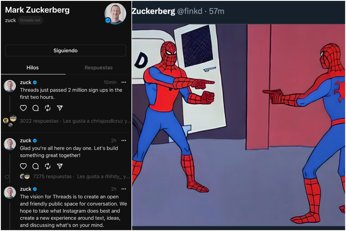 Zuckerberg inaugura Threads y de paso se burla de Musk 😅