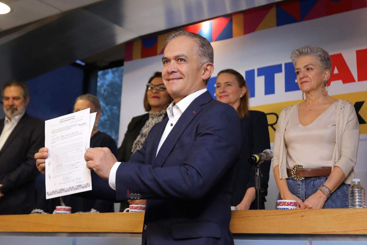 Miguel Ángel Mancera Se Registra Como Aspirante Presidencial Del Frente