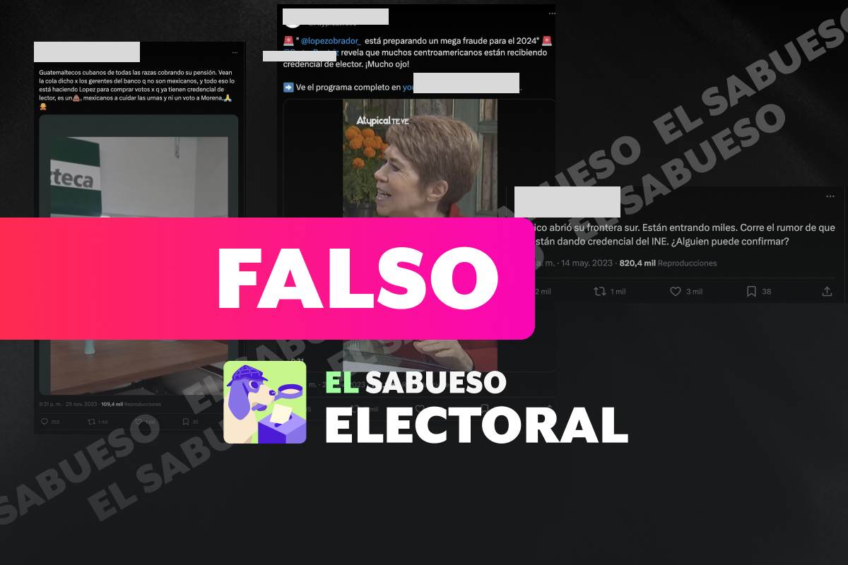 ¿INE entrega credenciales a migrantes centroamericanos para fraude ...