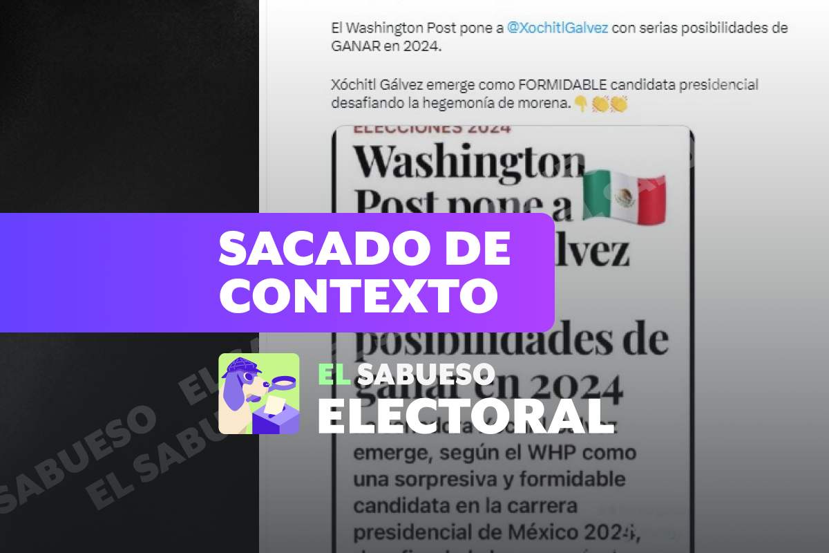 WP no aseguró en editorial que Xóchitl Gálvez tiene ‘serias ...