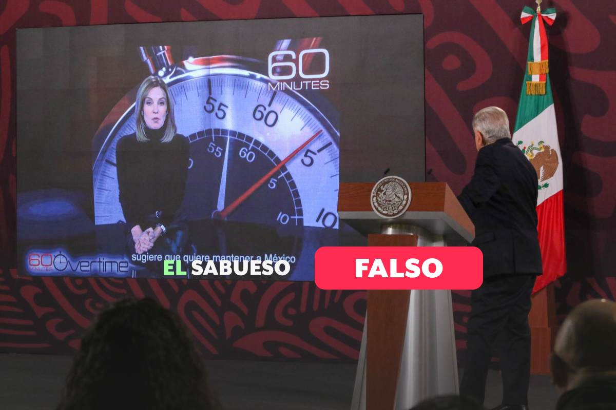 AMLO miente en el programa 60 Minutos sobre impunidad en México y se ...