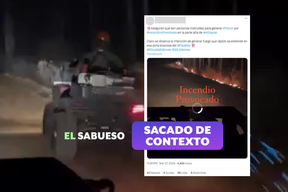 Video no muestra incendio “provocado” en Atizapán; fue en Alabama y es ...
