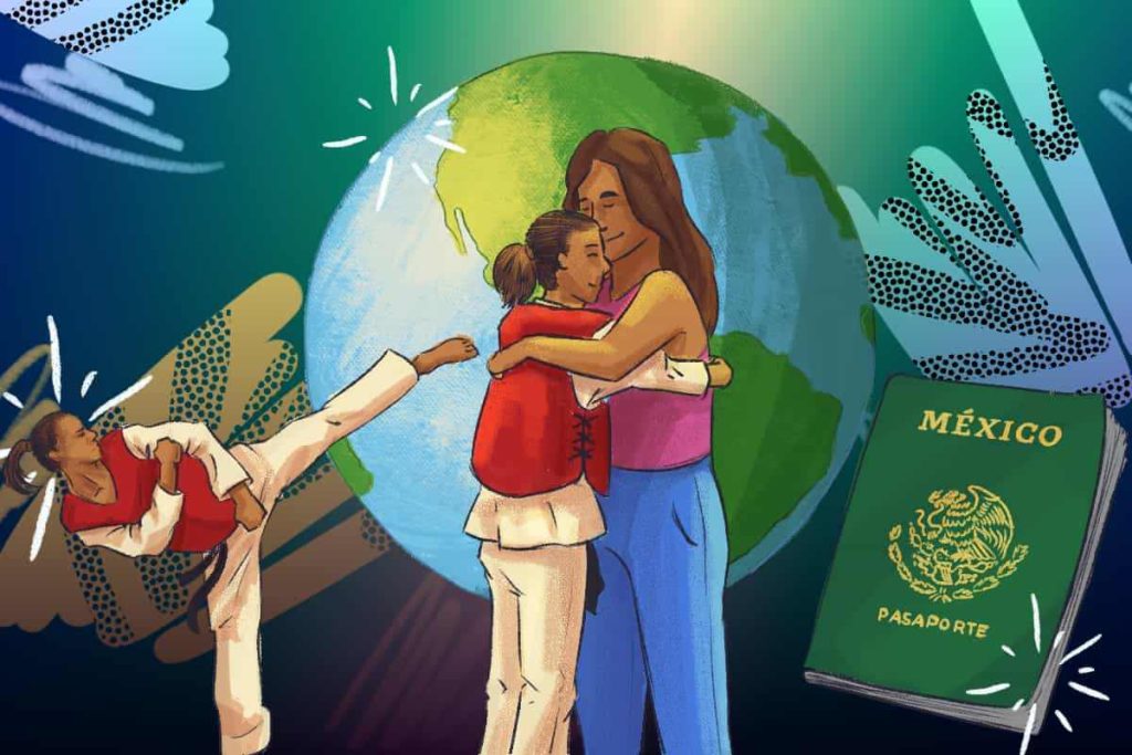 Una mamá ganó una suspensión para que su hija reciba un pasaporte provisional para competir en ...