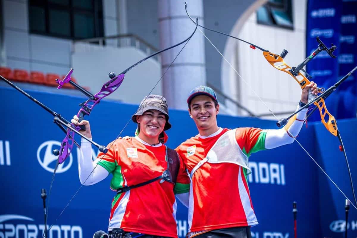 Oro, plata y bronce para México en Copa del Mundo de Tiro con Arco Yecheon 2024