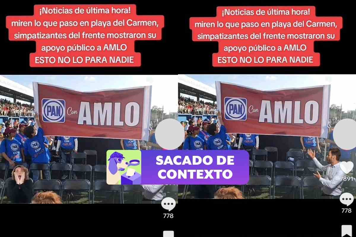 Simpatizantes del Frente no expresaron su apoyo a AMLO; las imágenes ...