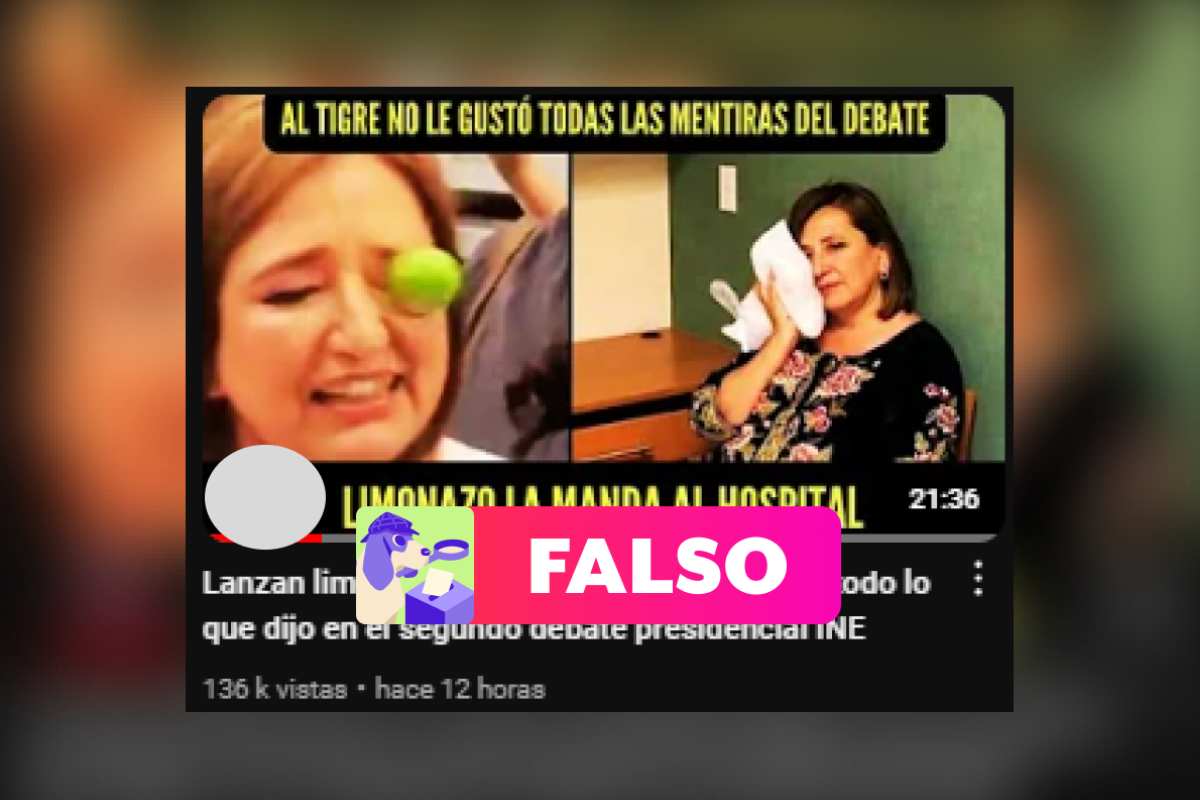 Falso que Xóchitl Gálvez terminara en el hospital por ‘limonazo’ tras ...
