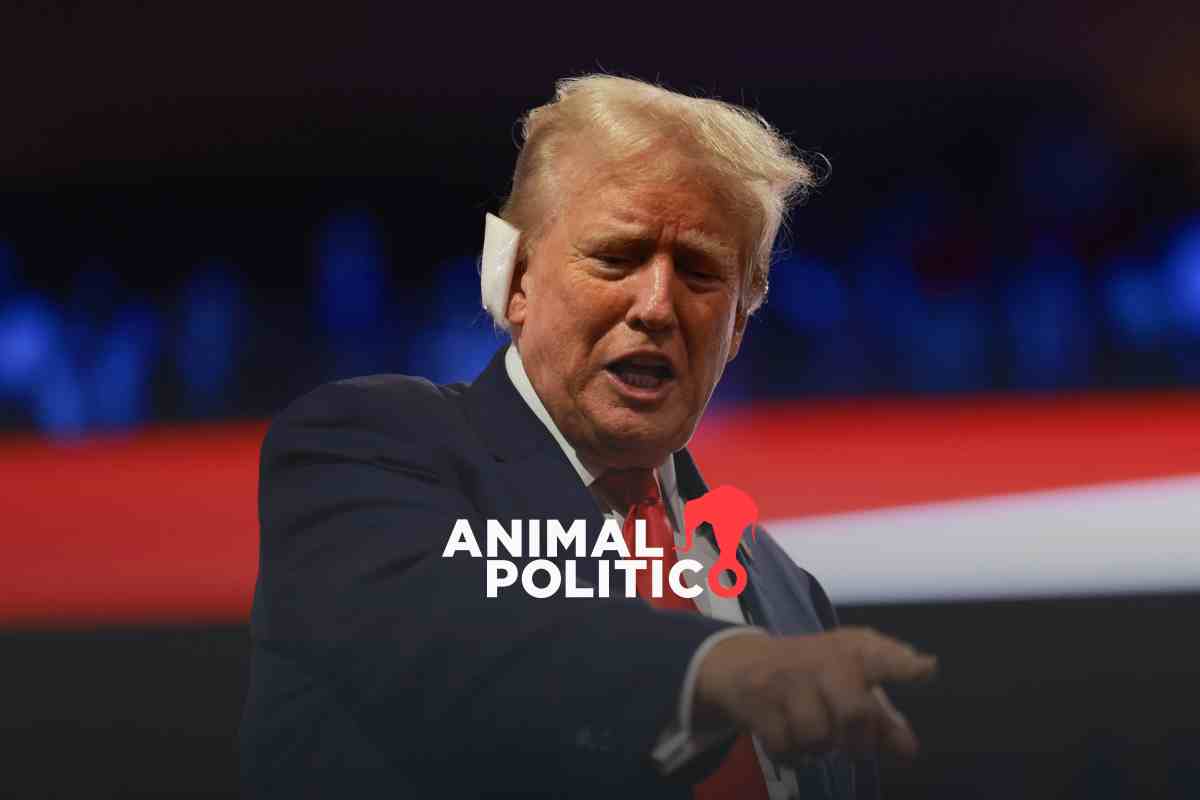 Donald Trump reaparece en convención republicana tras atentado en su contra