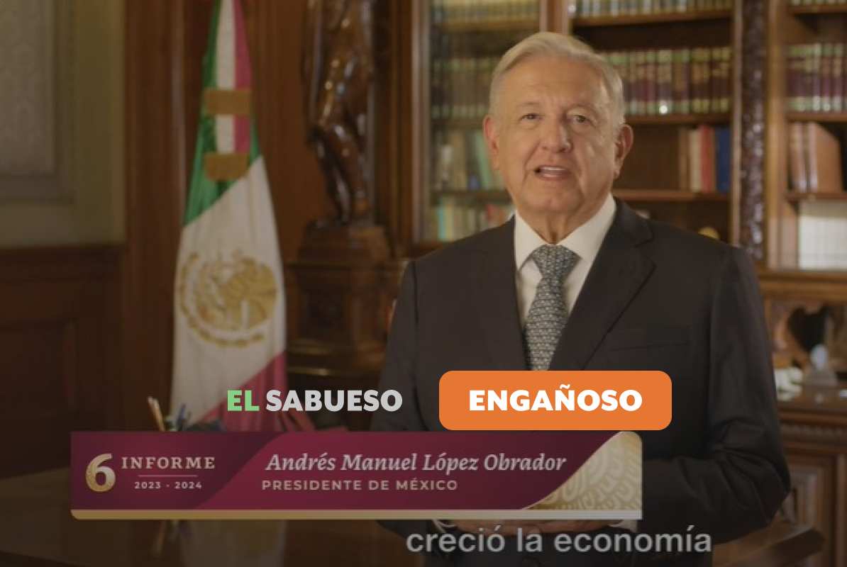 Sexto informe: AMLO usa dichos falsos y engañosos en spots sobre salud ...