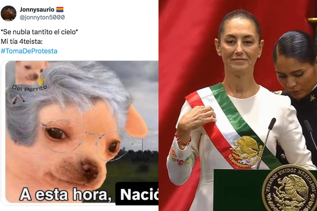 Toma de protesta… y de memes: Claudia Sheinbaum es presidenta y así ...