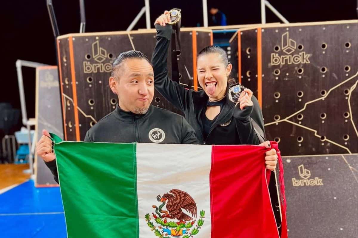 La mexicana Ella Bucio conquista oro y plata en Mundial de Parkour 2024