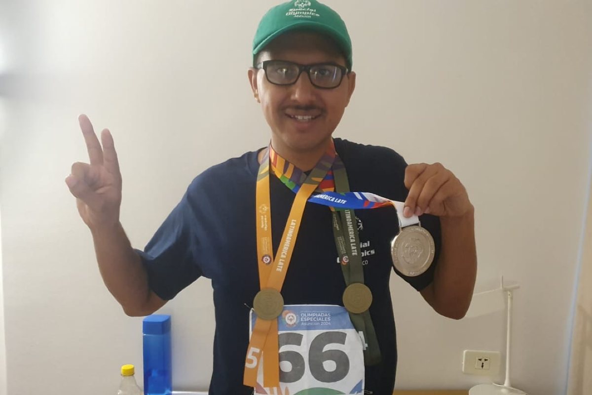 Ricardo Ramírez, el atleta mexicano con discapacidad intelectual que triunfó en Special Olympics