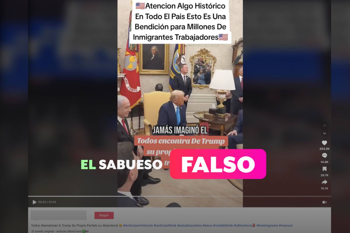 ¿El Congreso de EU acaba de “frenar” el poder de Trump? Falso