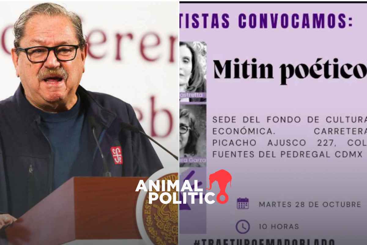 Alistan “mitin poético” en el Fondo de Cultura tras dichos de Paco ...