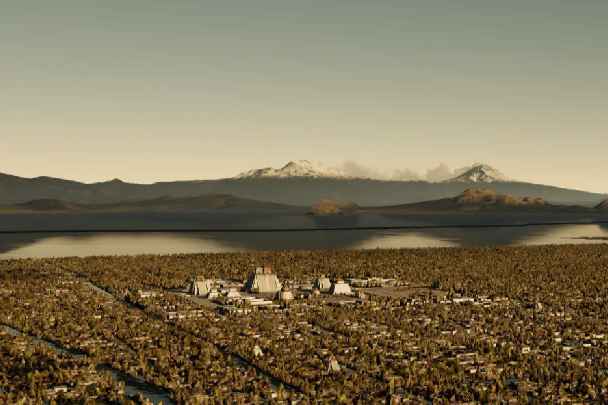 Reconstruyen Tenochtitlan en 3D interactivo y gratuito
