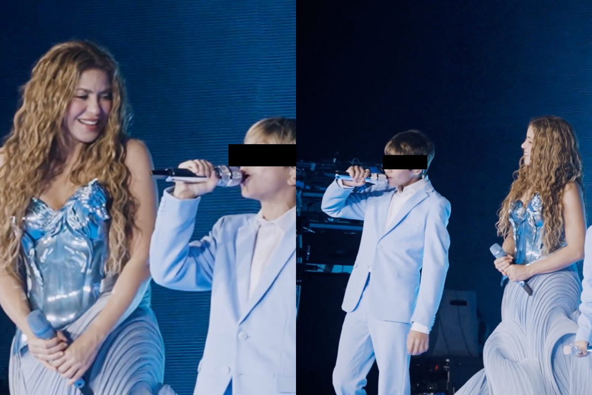 ¡Siguen las sorpresas! Shakira ahora invita a sus hijos a cantar al ...