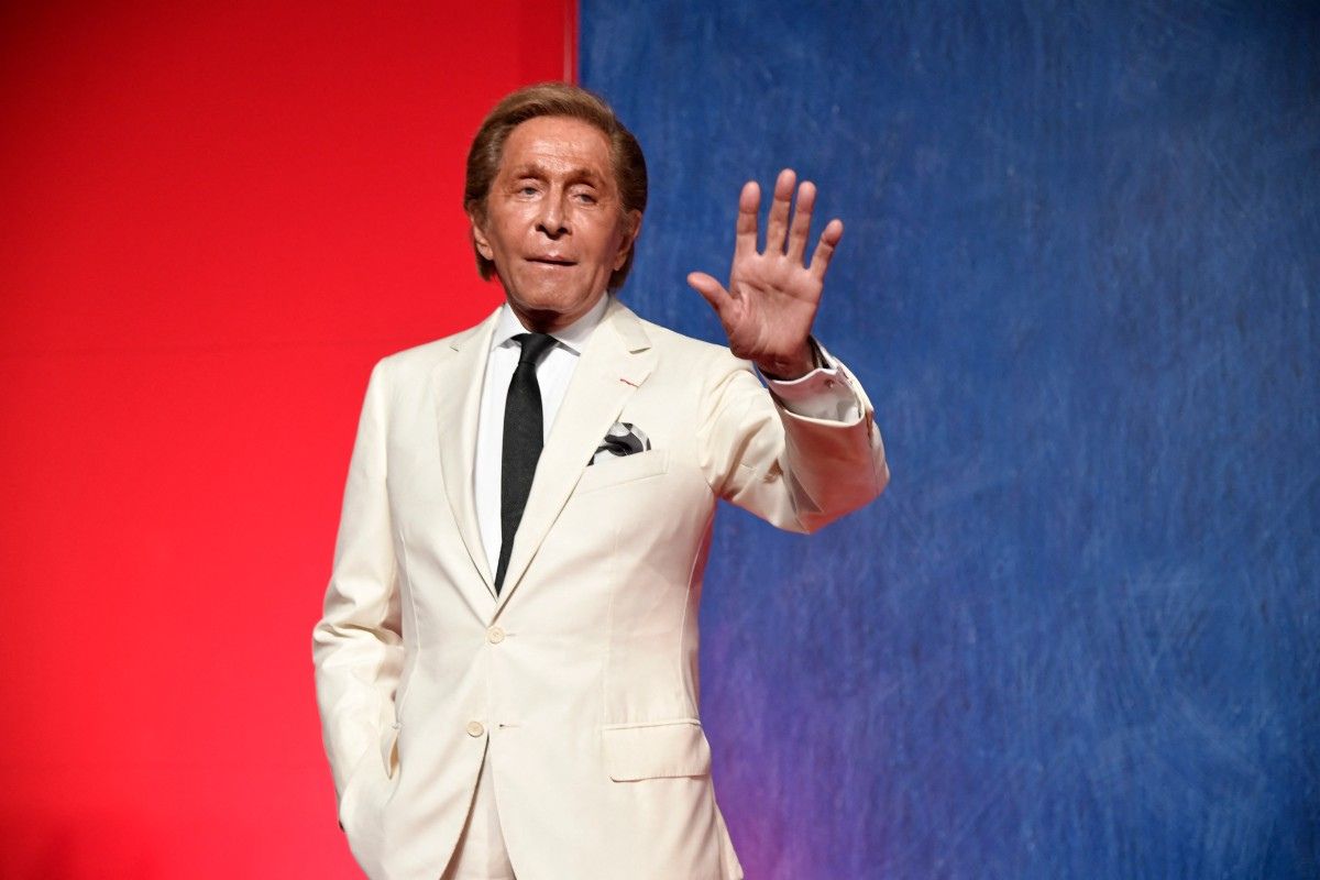 Muere a los 93 años el diseñador italiano Valentino